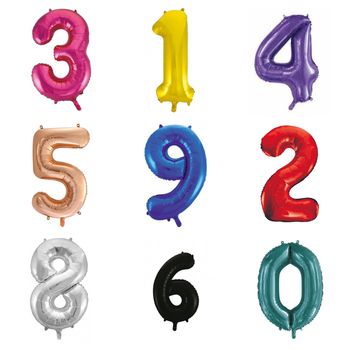 foil megaloon numbers